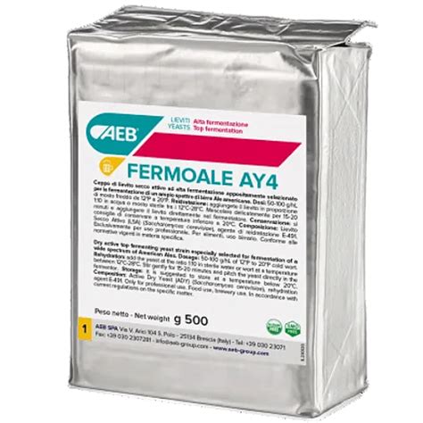 Fermento Aeb Fermoale Ay4 500g Craft Beer Brew Shop Cerveja Artesanal