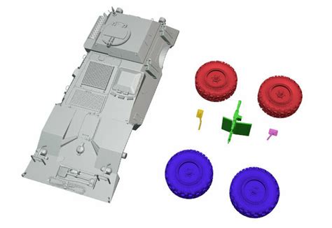 Archivo Stl Comando Scout Con M60 🚗・objeto Imprimible En 3d Para