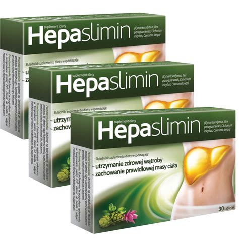 Suplement Diety Aflofarm Hepaslimin Tabletki 30 Szt 5902020845928