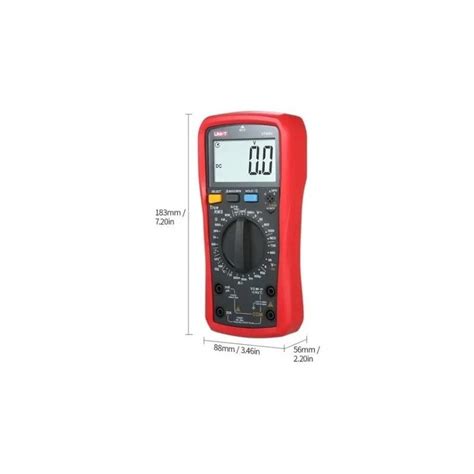 Uni T Ut890c MultÍmetro Digital TamaÑo Mini