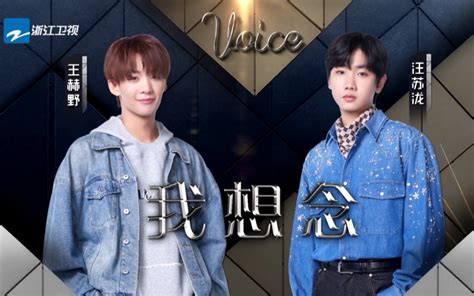 汪苏泷王赫野合唱我想念 宋四夕 1224 哔哩哔哩视频