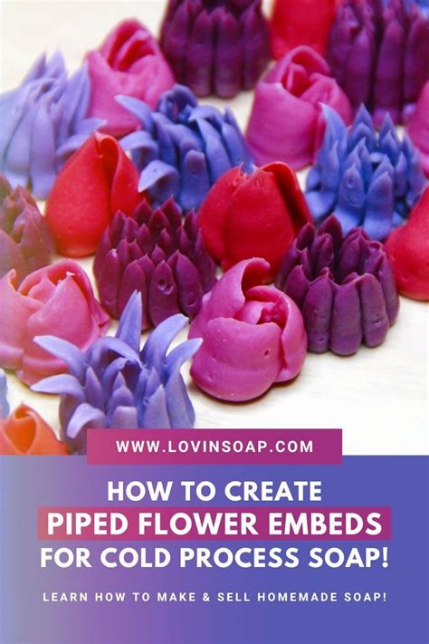 flower garden soap with piped flower embeds artofit