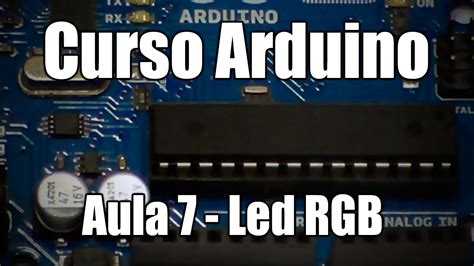 curso arduino led rgb 7 youtube