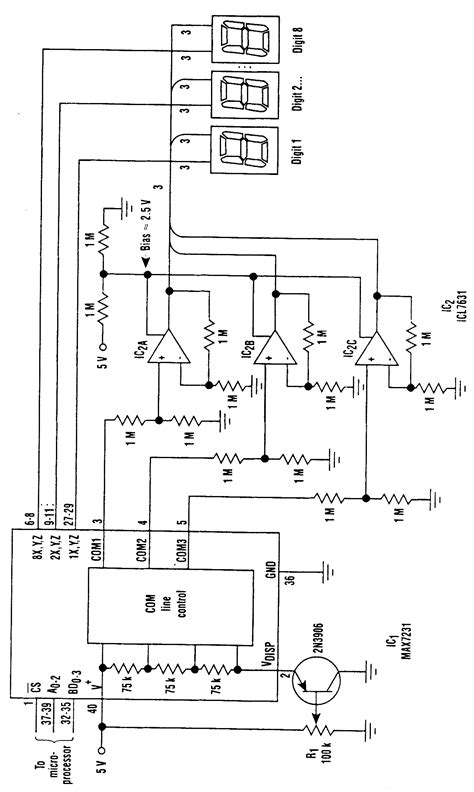 Largelcddisplaybufferingdriver Ledandlightcircuit Circuit Diagram
