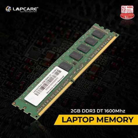 Lapcare 2gb DDR3 Ram For Desktop Model Name Number DDR2 At 550 Piece In Kochi