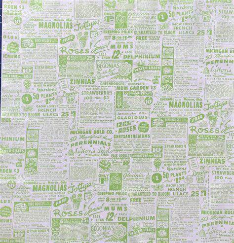 Pam Kitty Garden Fq Or More Garden Text Green White Holly Holderman