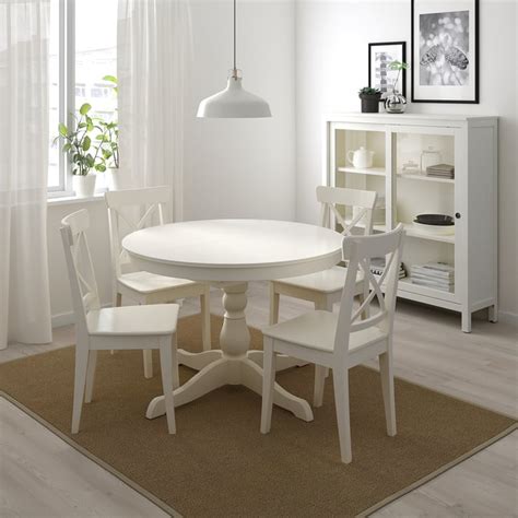 Extendable Dining Table Round And Square For Small Spaces Ikea