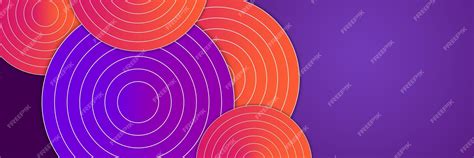 Premium Vector Abstract Pink Purple Orange Colorful Banner Background Gradient Dynamic Vibrant