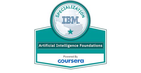 Artificial Intelligence Foundations Specialization Credly