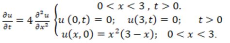 Solved Solve The Following Partial Derivative Equation
