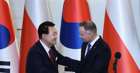 尹 오늘 폴란드 대통령과 정상회담…안보·방산협력 논의할 듯