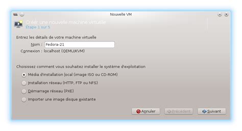 Virtualisation KVM Qemu Libvirt En Images Documentation Fedora Fr