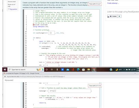 Solved Create A Program With A Function That Accepts Three
