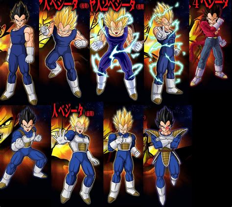 Dbz Evolution Vegeta