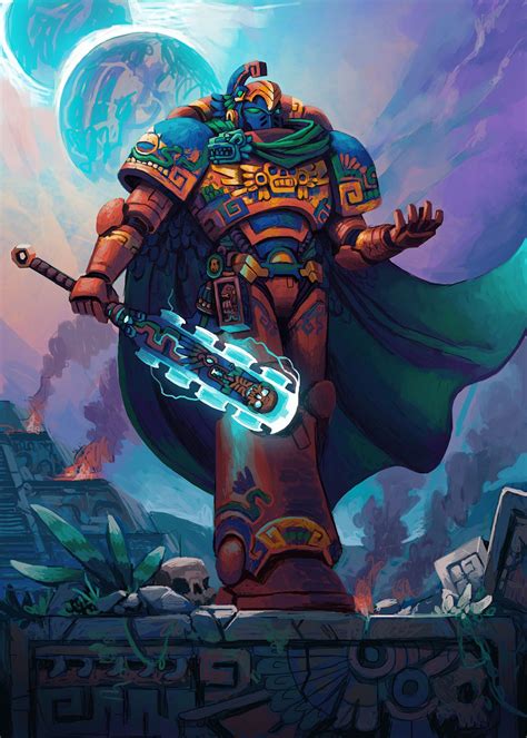 Dawn Legion Art By Márton Kapoli 40k Gallery Warhammer 40k