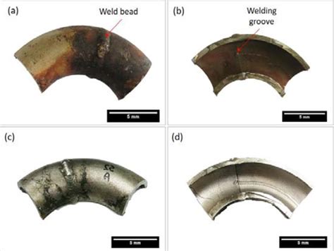 Camera Photographs On A Shell Side B Tube Side Of As Received And Download Scientific