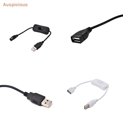 มงคล สายเคเบิล Usb พร้อมสวิตช์ควบคุมพลังงาน สําหรับ Raspberry Pi