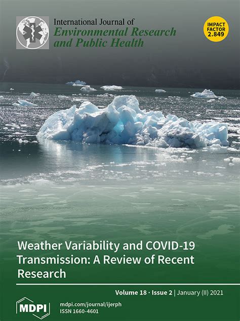 International Journal Of Environmental Research And Public Health
