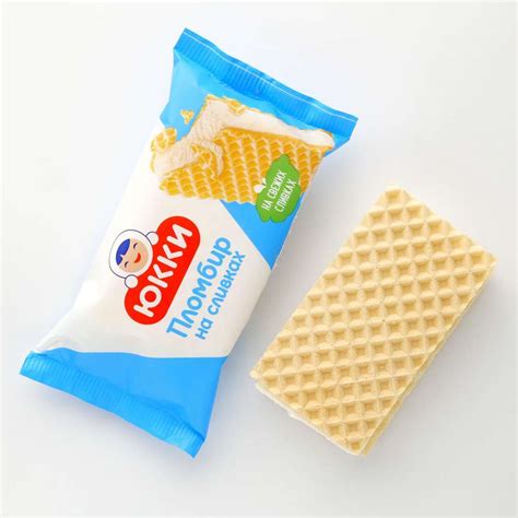 Сладолед ванилия пломбир Юкки от Санта Бремор София