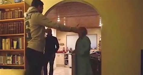 Heartwarming Moment Son Surprises Mum As He Arrives Home For Christmas