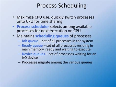 Operating System 18 Process Creation And Termination Pptx Operating