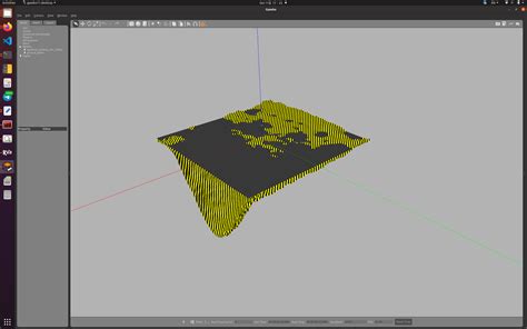 Gazebo Simulation Texture Or Color Error Lunar Surface Is Showing Yellow Black Stripes