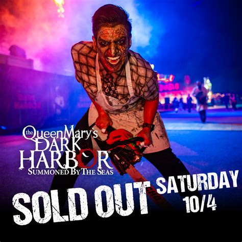 The Queen The Queen Marys Dark Harbor Is Sold Out For Tonight