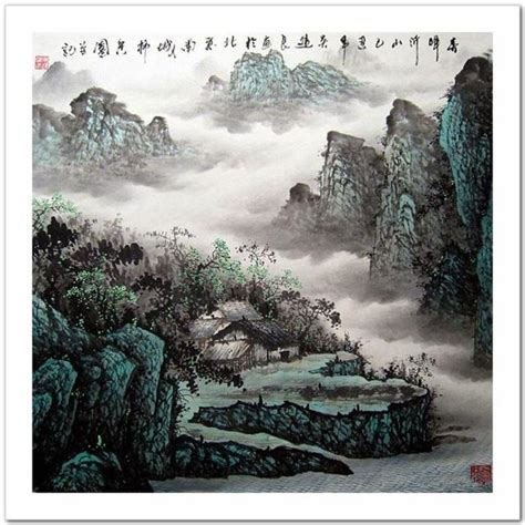 恢弘壯美 壯麗河山吳進良彩墨山水畫 每日頭條