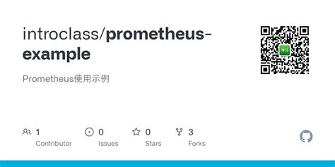 GitHub introclass prometheus example Prometheus使用示例