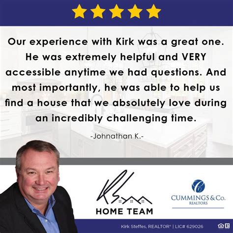 Kirk Steffes On Linkedin So Grateful For Your Kind Review It Was A Privilege To Assist You