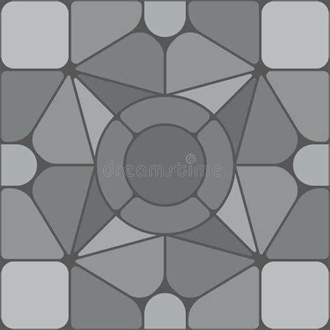Sidewalk Tile Stone Grey Pavement Pattern Stock Illustration Illustration Of Brick Surface