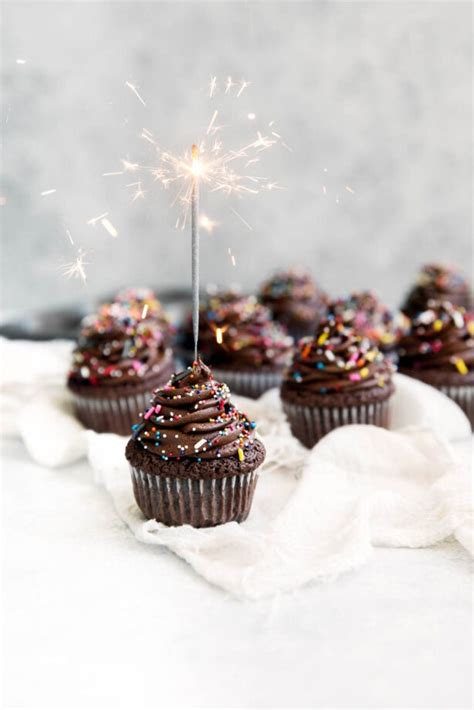 Happy Birthday Chocolate Cupcakes Sunshine Chocolate Cupcakes