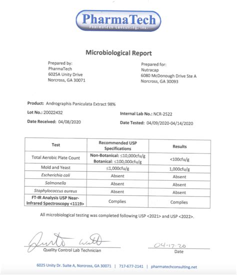 Andrographis 50 Andrographolides Nutracap
