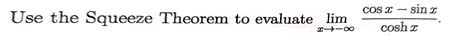 Solved Use The Squeeze Theorem To Evaluate Chegg