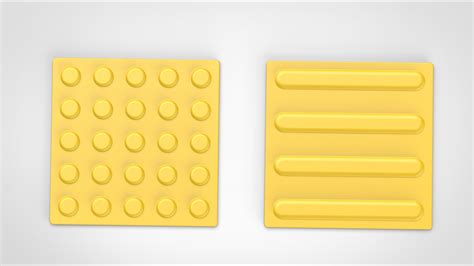 Braille Block Model Turbosquid 1670998