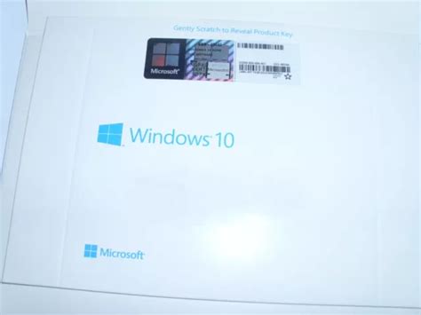 MICROSOFT WINDOWS 10 Home Product Key Only New Unused 19 00 PicClick UK