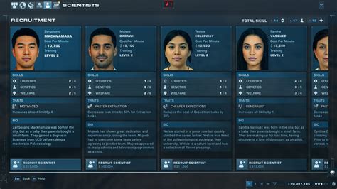 Managing Scientists In Jurassic World Evolution 2