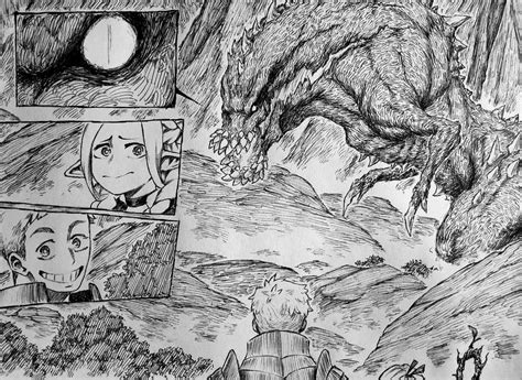 Marcille Donato Laios Thorden And Deviljho Monster Hunter And More Drawn By Chronozbergh