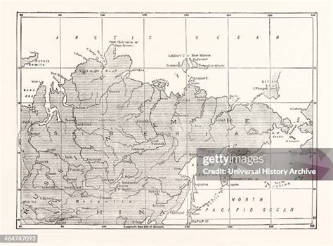 Siberia Russia Map Photos And Premium High Res Pictures Getty Images