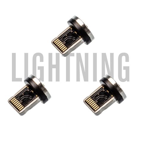 Коннекторы магнитные для магнитного кабеля Lightning Walker C590 магнитный разъем для айфона