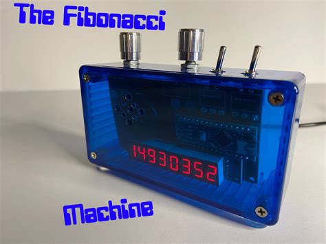 The Fibonacci Machine Random Fibonacci Tone Generator Runs Fibonacci Numbers Backwards And