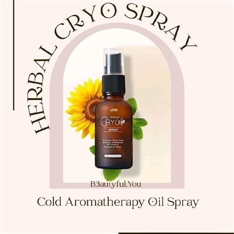 Jrm Herbal Cryo Aromatherapy Spray Tiktok Shop Singapore