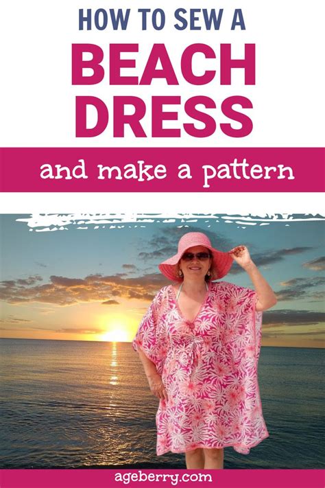 How To Sew A Beach Dress Cover Up A Video Sewing Tutorial Swimsuit Coverup Pattern Fashion