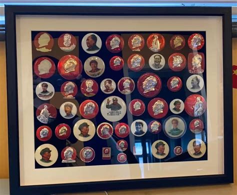 Solid Wood Badge Display Storage Box Medal Display Frame Badge Armband