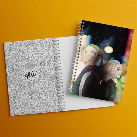 قیمت و خرید دفتر نقاشی 50 برگ خندالو مدل مایکی و دراکن انیمه توکیو