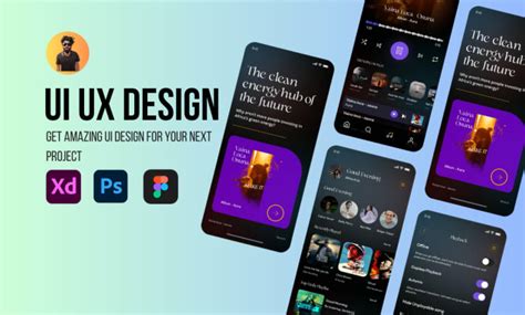 Design Amazing Ui Ux For Android Or Ios Mobile App With Figma Or Xd By Bloggerfreaks Fiverr
