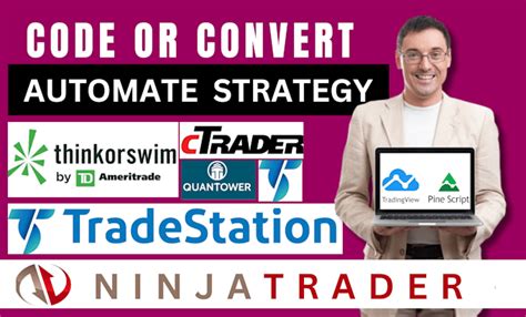 Automate Tradingview Pinescript To Ninjatrader Ctrader Thinkorswim