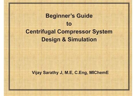 Centrifugal Compressor Settle Out Conditions Tutorial Pdf Weather Science