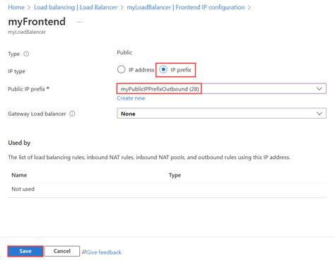 부하 분산 장치를 사용하여 공용 ip 주소 관리 azure virtual network microsoft learn