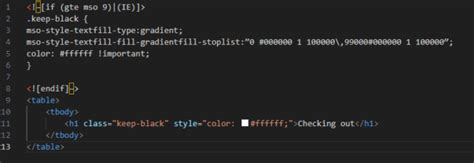 How To Create An Email Template In Dark Mode For Outlook Blogs Perficient
